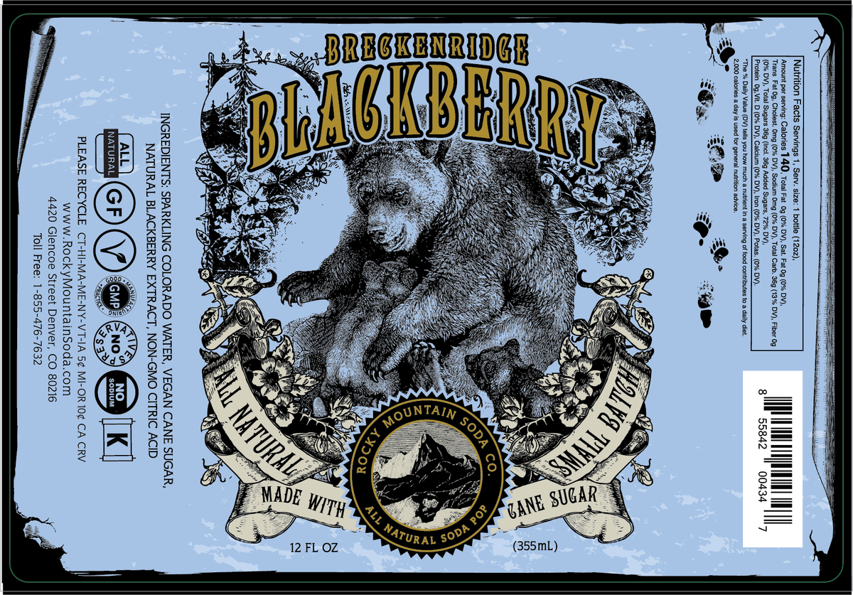 Breckenridge Blackberry | Rocky Mountain Soda Co.