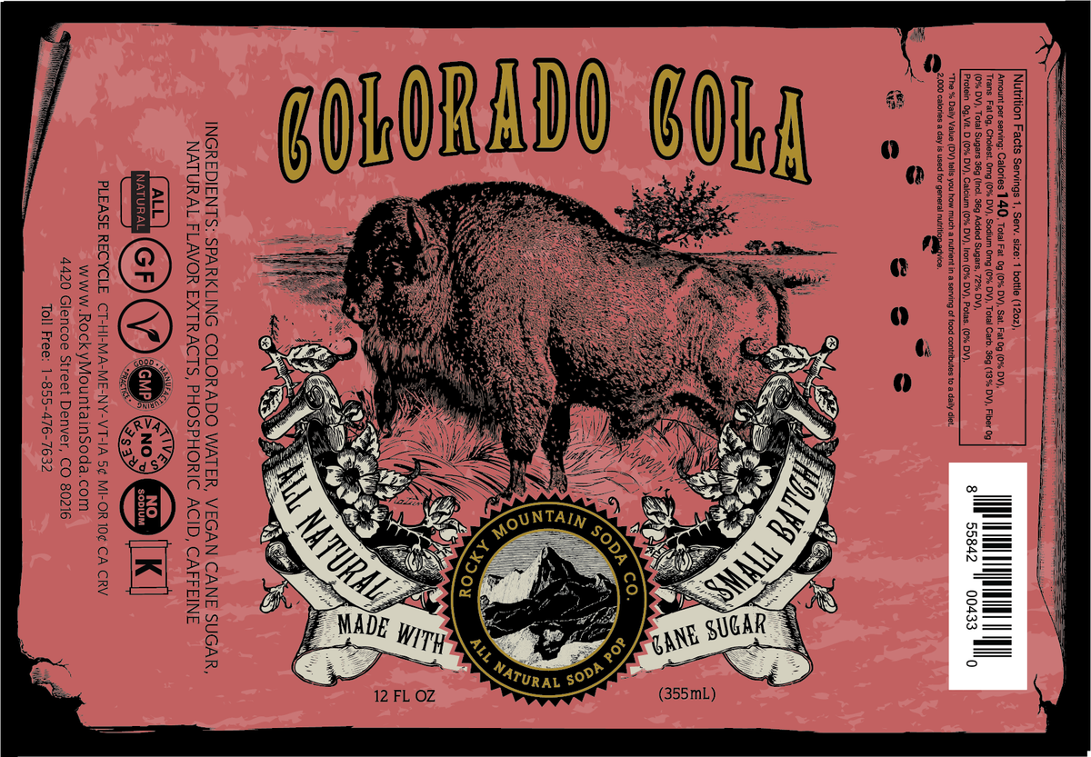 Colorado Cola | Rocky Mountain Soda Co.